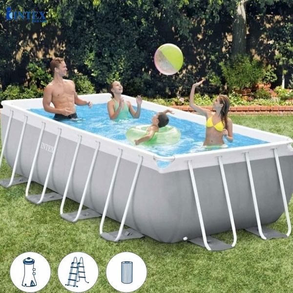 Bể bơi khung kim loại chịu lực 4m INTEX 26788