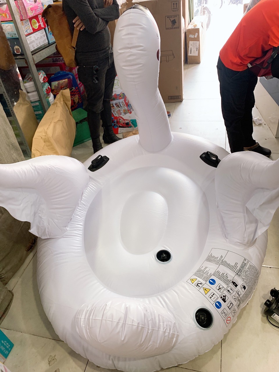 Phao bơi thiên nga INTEX 57557