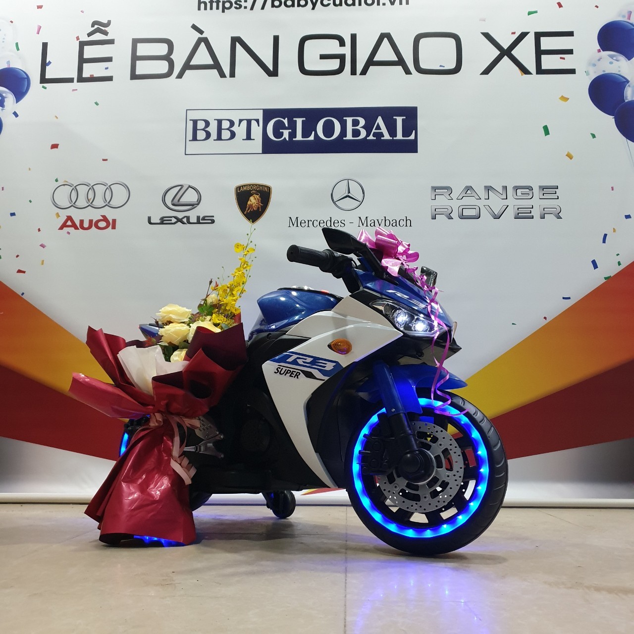 Xe máy điện trẻ em Ducati R3 BBT-3000 - Baby Của Tôi