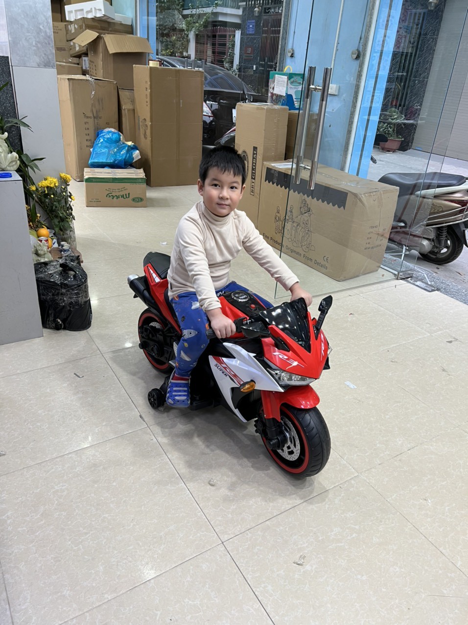 Xe máy điện trẻ em Ducati R3 BBT-3000 - Baby Của Tôi