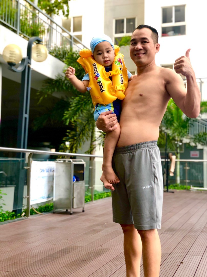 Áo phao bơi vàng INTEX 58660