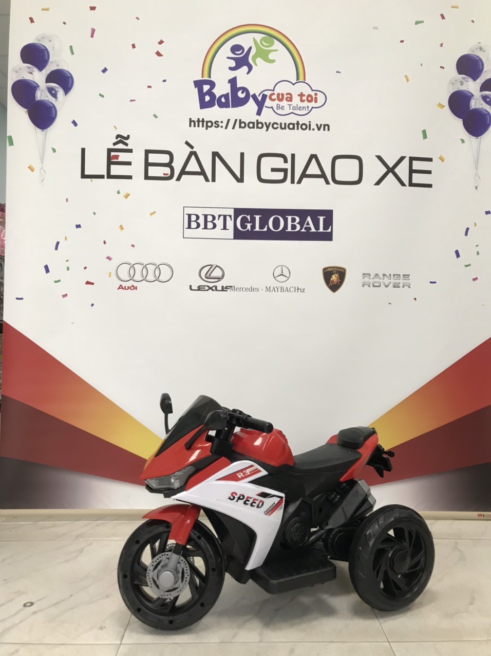Xe máy điện trẻ em Ducati R3 BBT-3000 - Baby Của Tôi