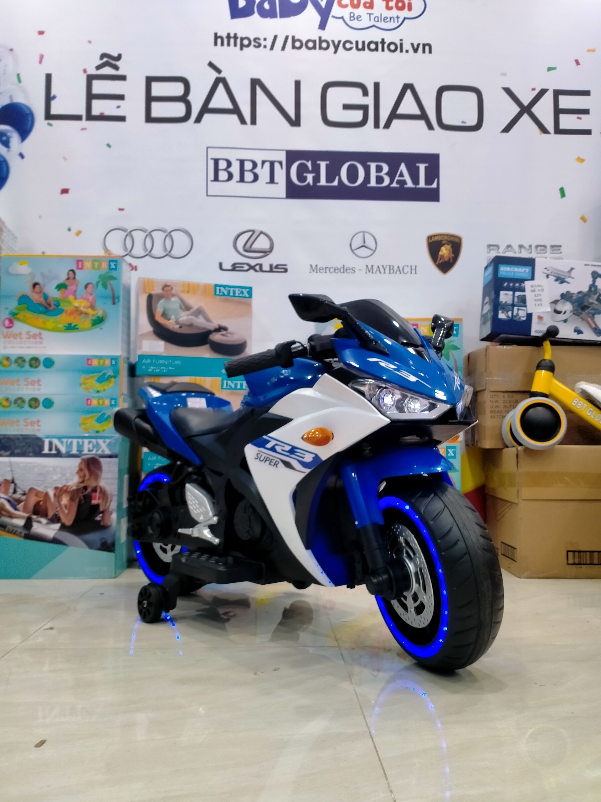 Xe máy điện trẻ em Ducati R3 BBT-3000 - Baby Của Tôi