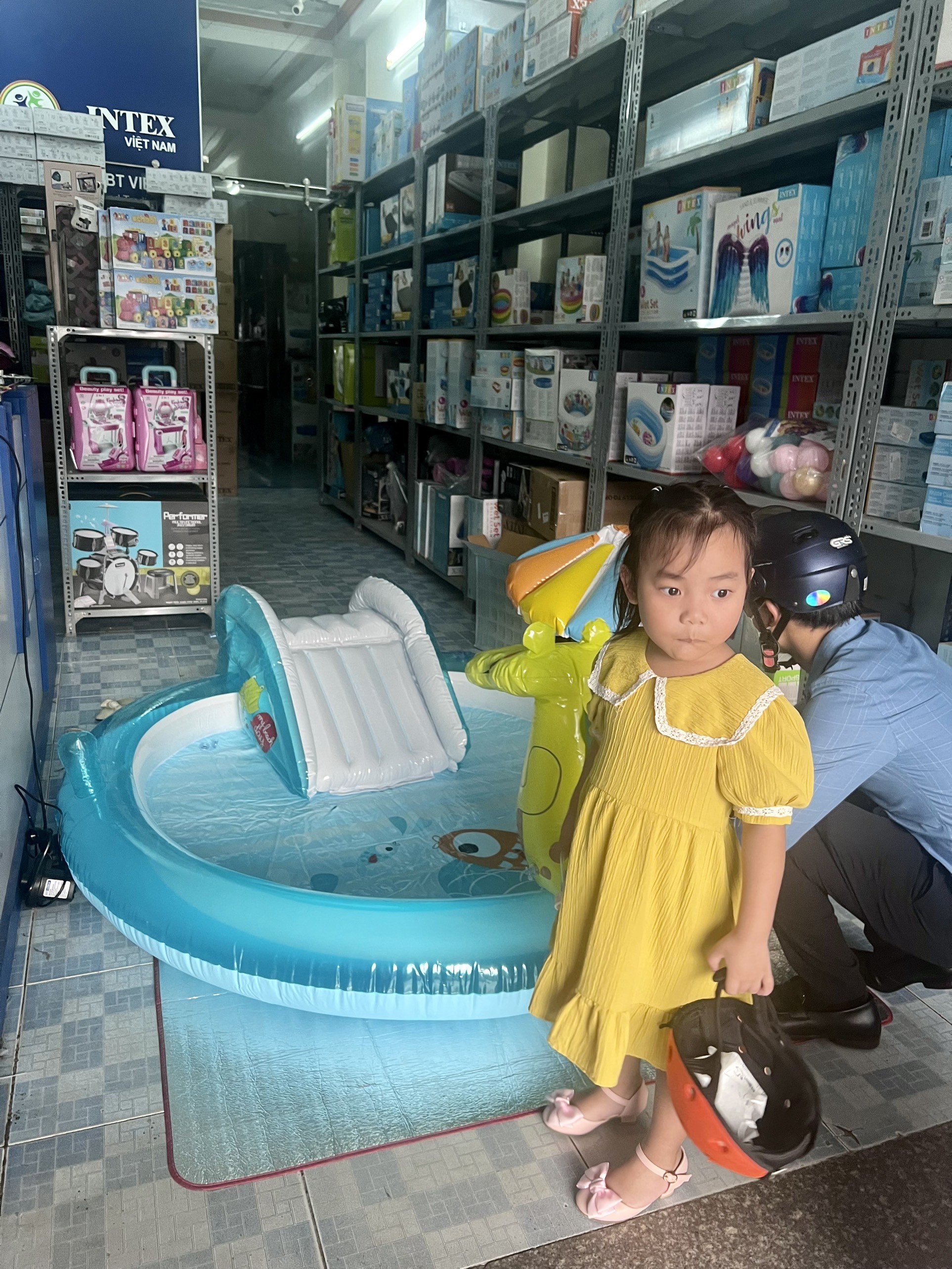 Bể bơi phao cầu trượt cá sấu Intex 57165 - Intex Việt Nam