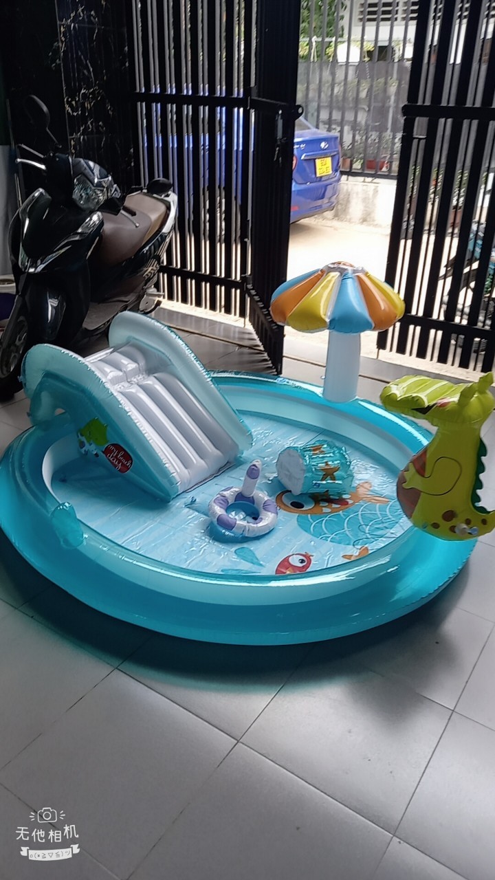 Bể bơi phao cầu trượt cá sấu Intex 57165 - Intex Việt Nam