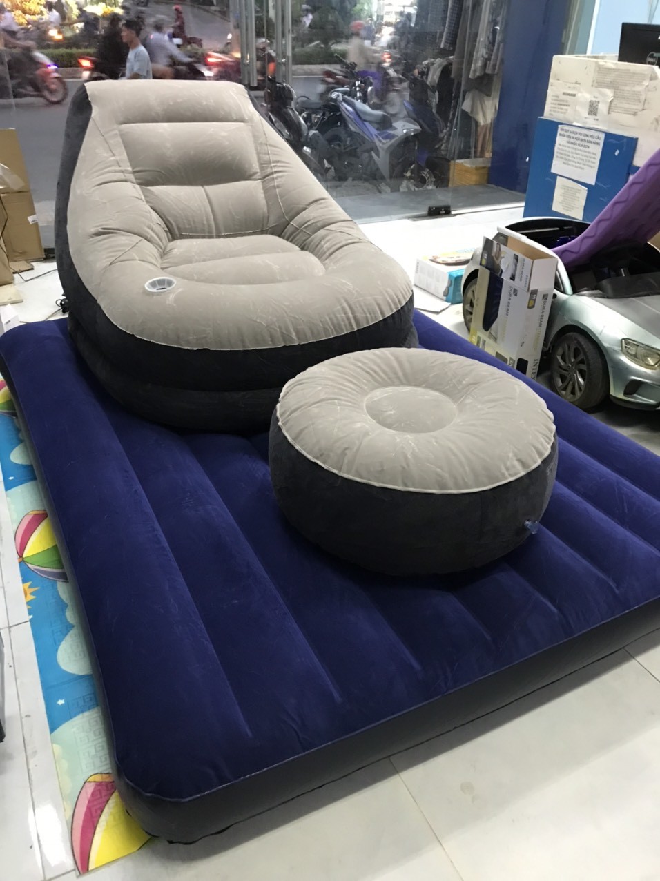 Ghế hơi tựa lưng INTEX 68564