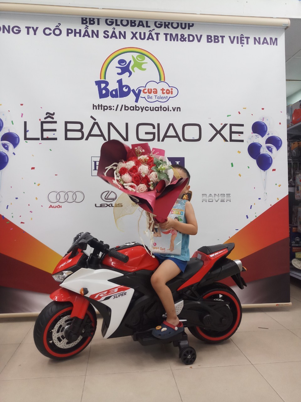 Xe máy điện trẻ em Ducati R3 BBT-3000 - Baby Của Tôi