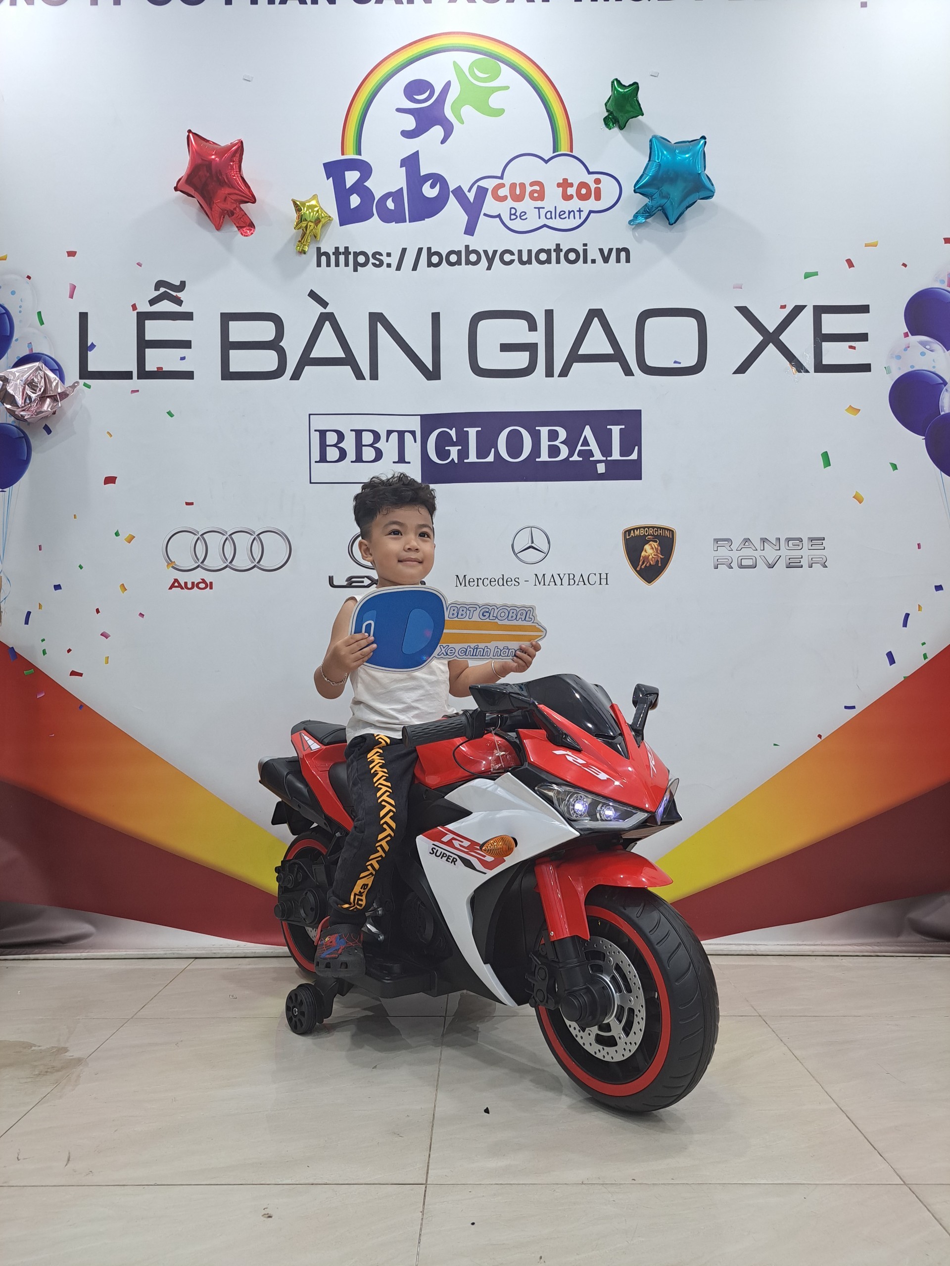 Xe máy điện trẻ em Ducati R3 BBT-3000 - Baby Của Tôi