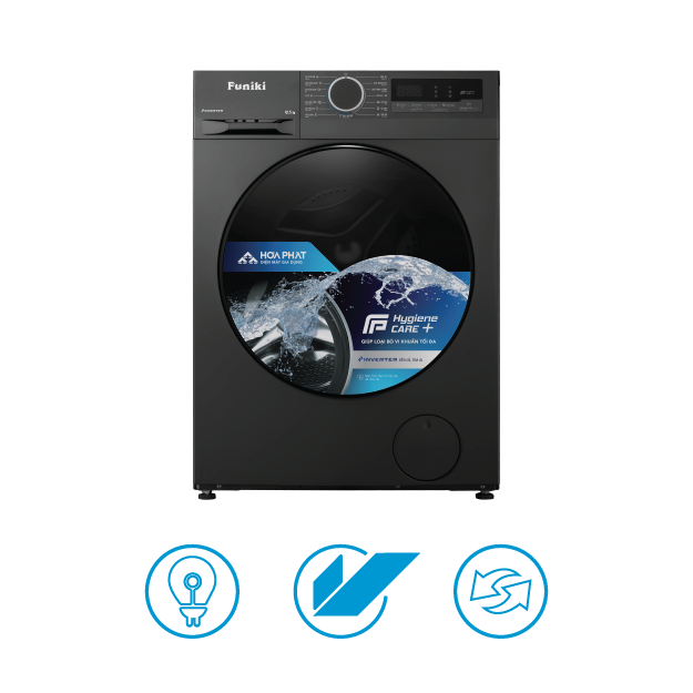 Máy giặt lồng ngang Funiki HWM F885ADG