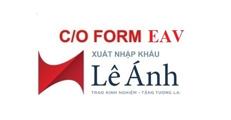 Hướng dẫn kê khai C/O form EAV