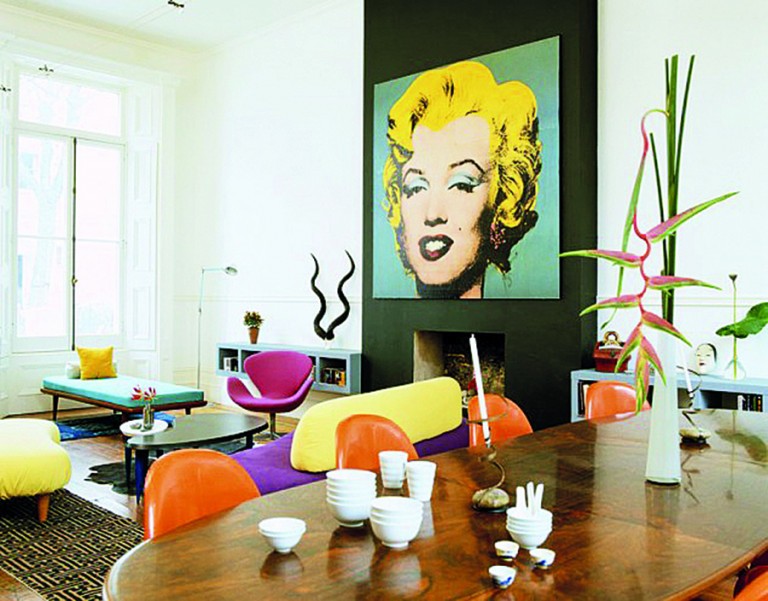 Phong cách Pop Art - Nghệ thuật “Nổi loạn” trong thiết kế nội thất