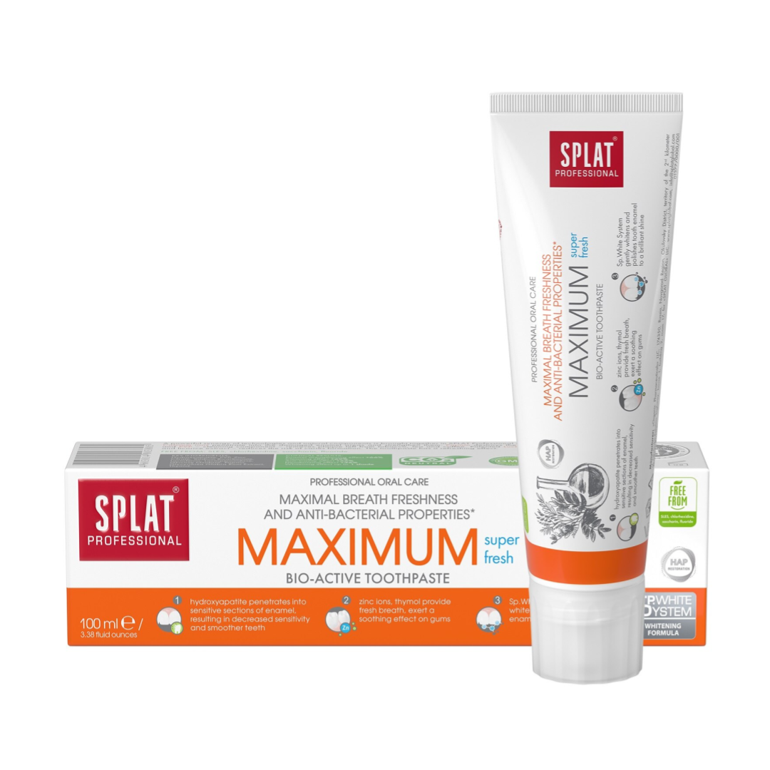 Kem Đánh Răng Hơi Thở Thơm Mát & Kháng Khuẩn, Maximum, Bio-Active ...