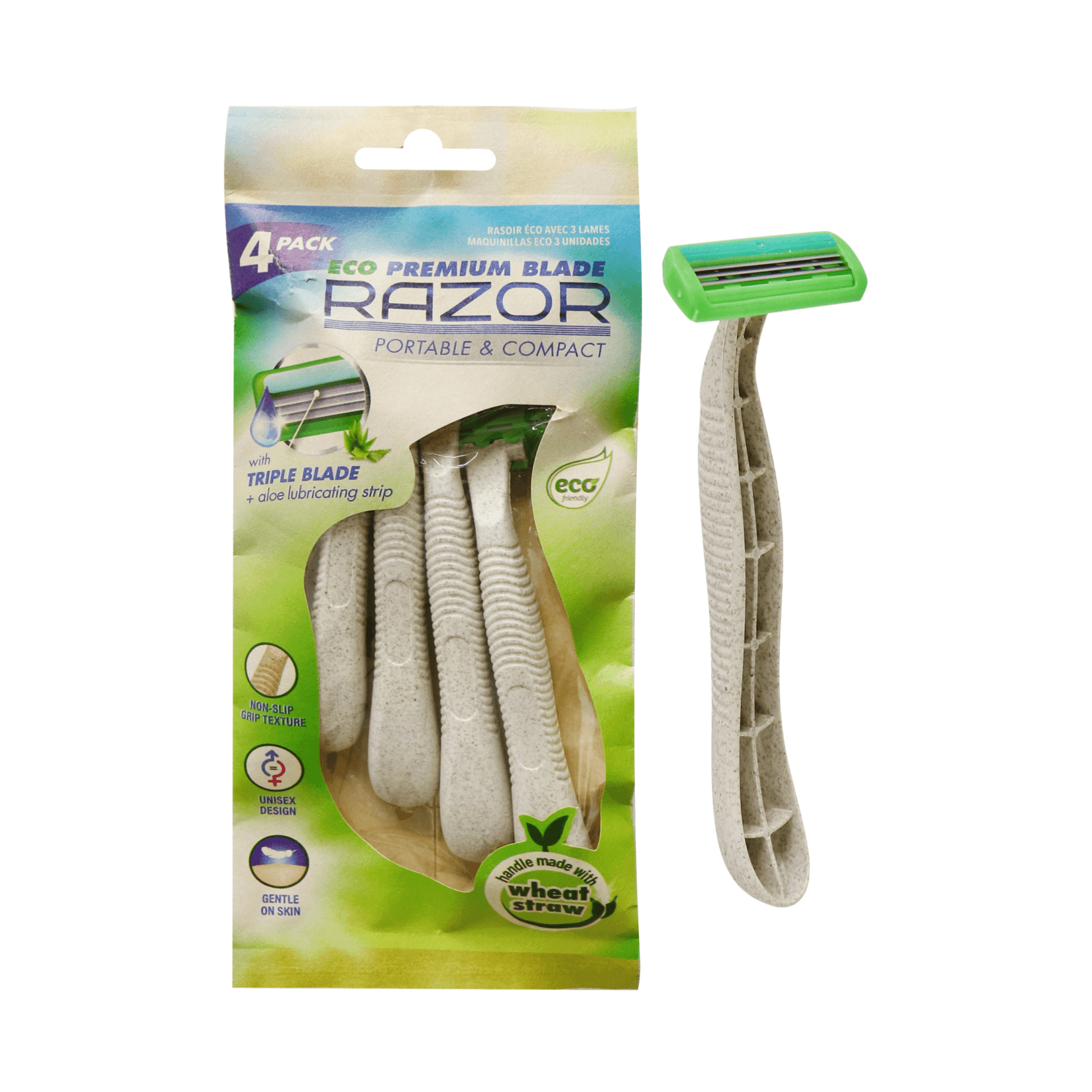 Dao Cạo Thân Thiện Môi Trường, Eco Premium Blade Razor with Triple ...