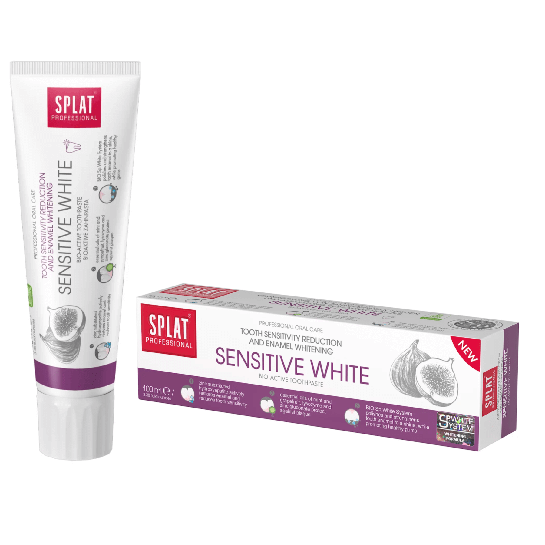 Kem Đánh Răng Làm Trắng Răng Nhạy Cảm, Sensitive White, Bio-Active ...