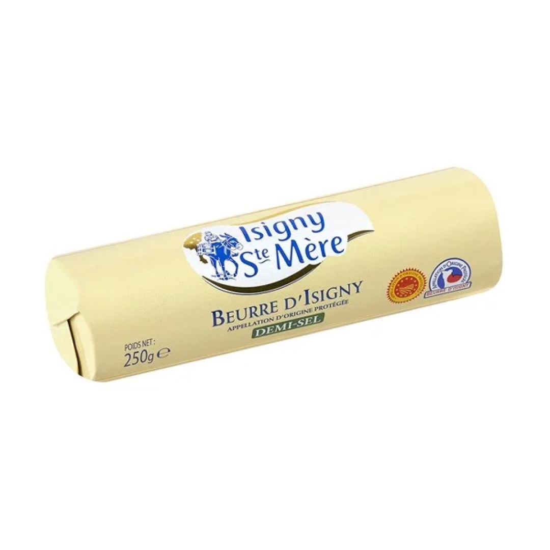 Bơ Mặn Dạng Thỏi, Beurre D`Isigny, Demi-Sel - Salted Butter (250g ...