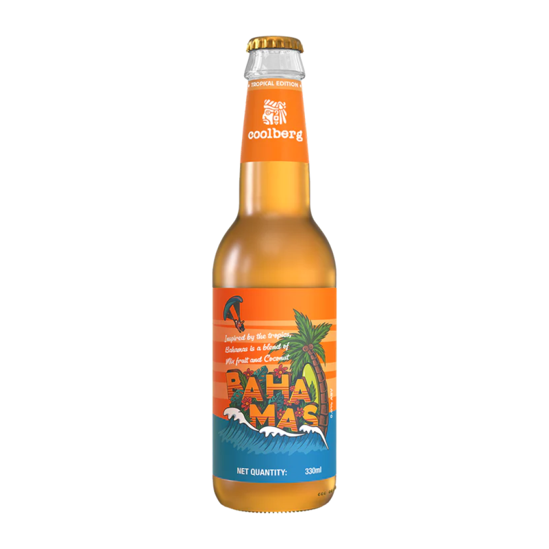 Bia Không Cồn Vị Trái Cây & Dừa, Bahamas Non-Alcoholic Beer (330ml ...