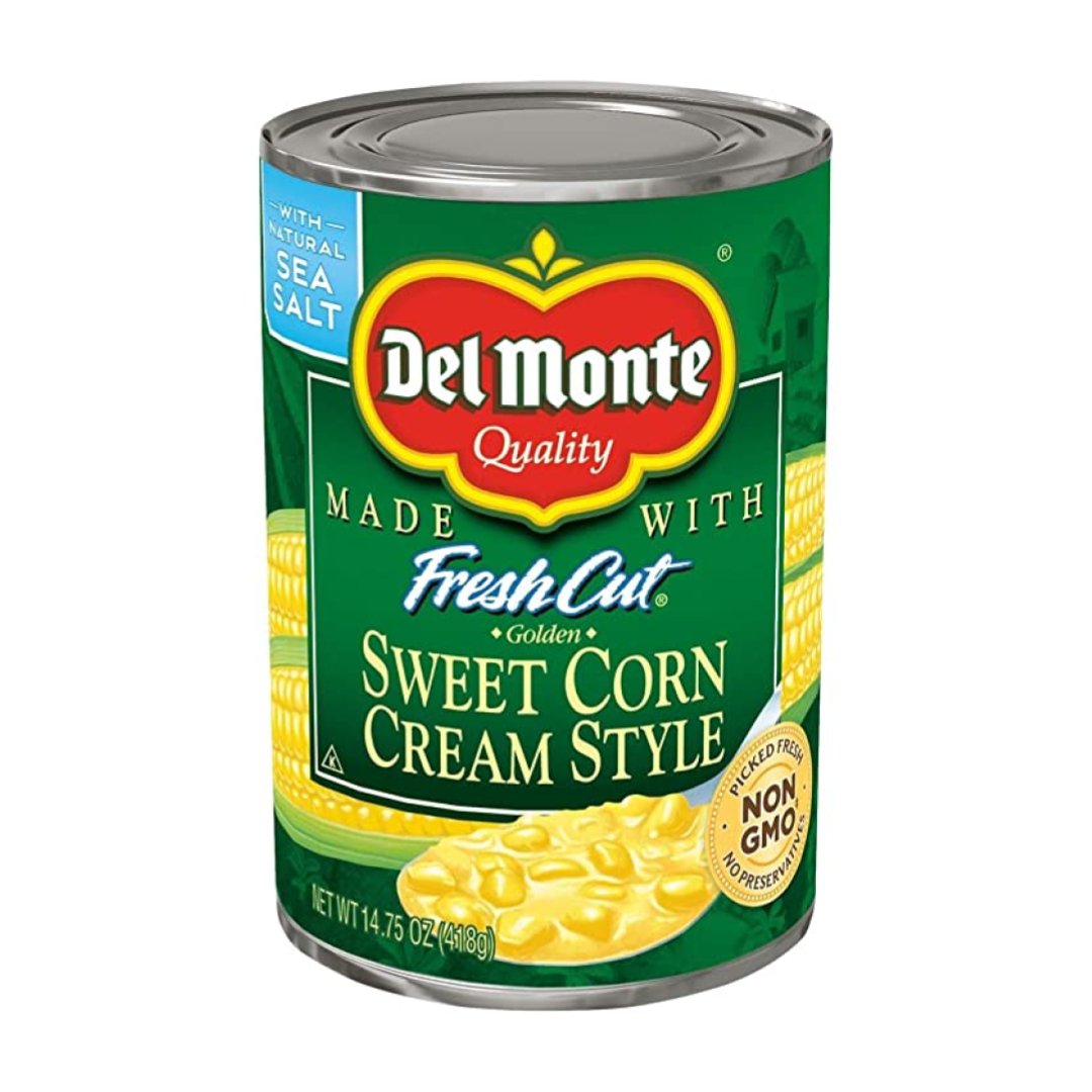 Bắp Kem, Fresh Cut Golden Sweet Cream Style Corn (425g) - DEL MONTE