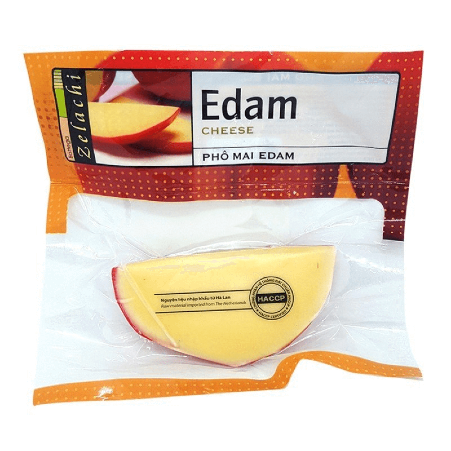 Phô Mai Edam Khối, Edam Cheese (100g) - BOTTEGA ZELACHI