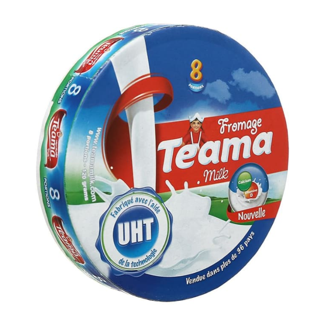 Phô Mai, Processed Cheese Triangles, 8 Miếng (120g) - TEAMA