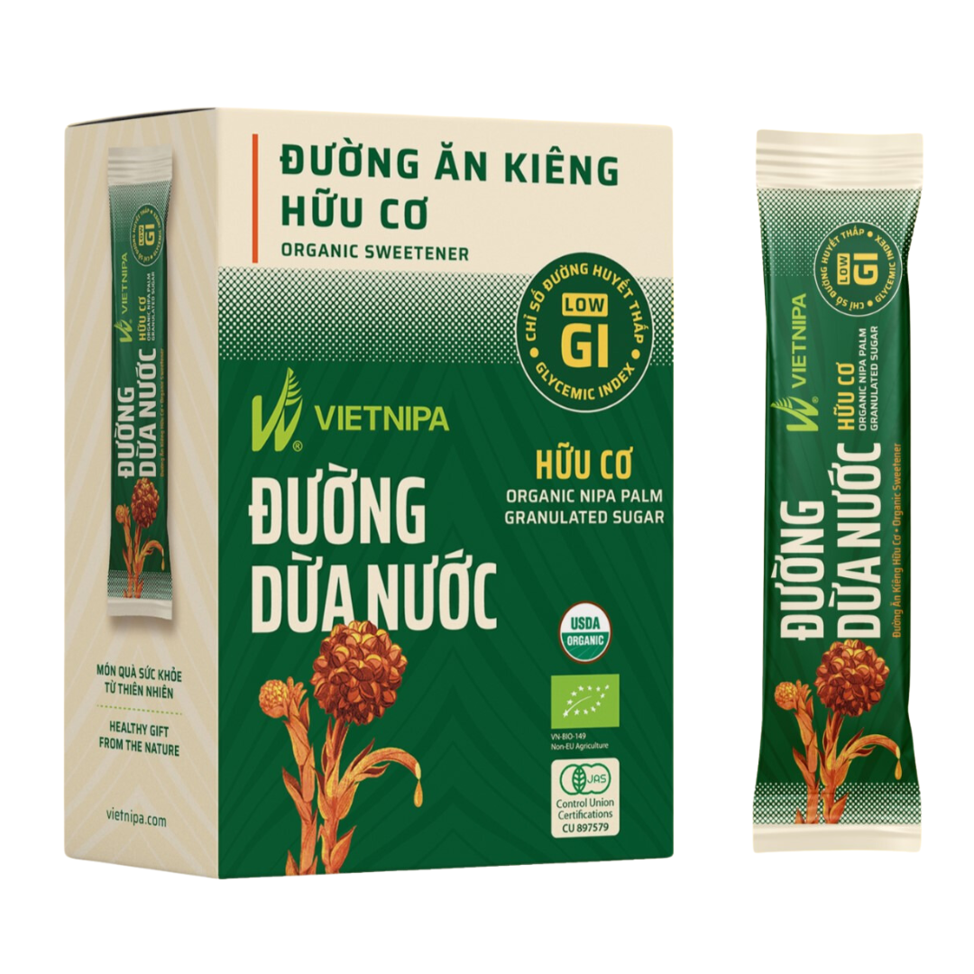 Đường Dừa Nước Ăn Kiêng Hữu Cơ, Organic Sweetener, Nipa Palm Granulated ...