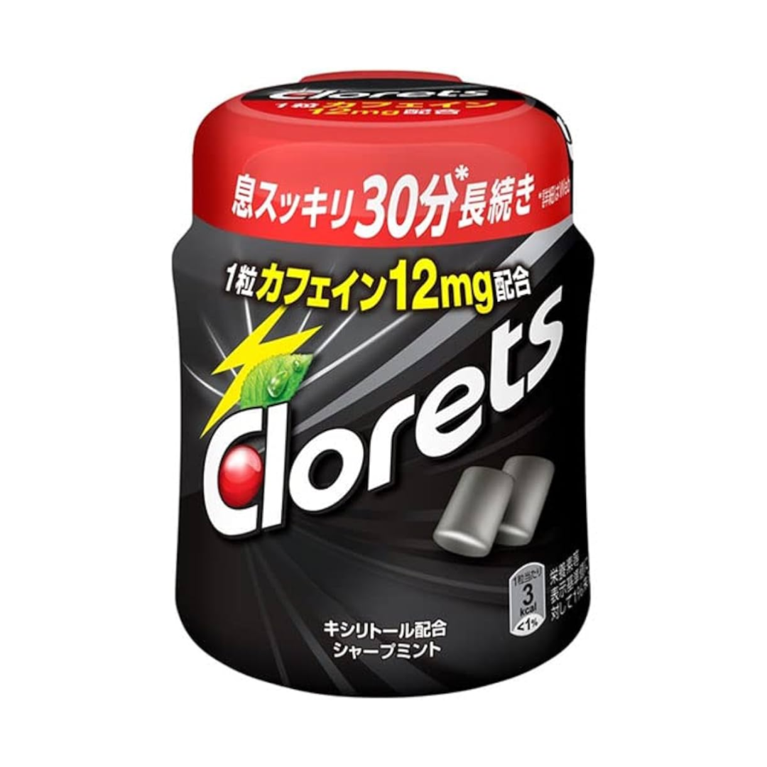 Kẹo Cao Su Hương Bạc Hà, Sharp Mint Chewing Gum (140g) - CLORETS