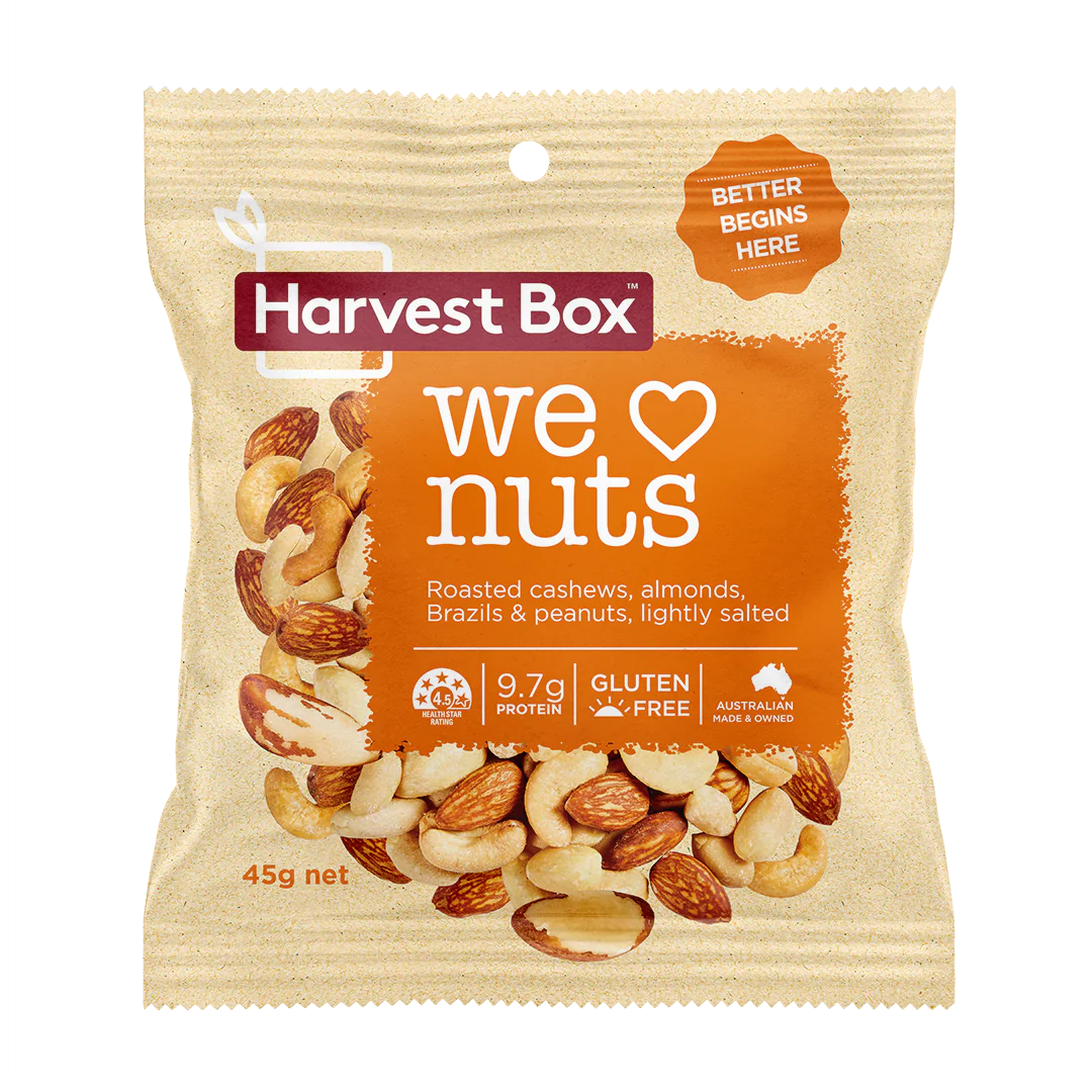 Snack Pack, We Love Nuts, Gluten Free (45g) - HARVEST BOX