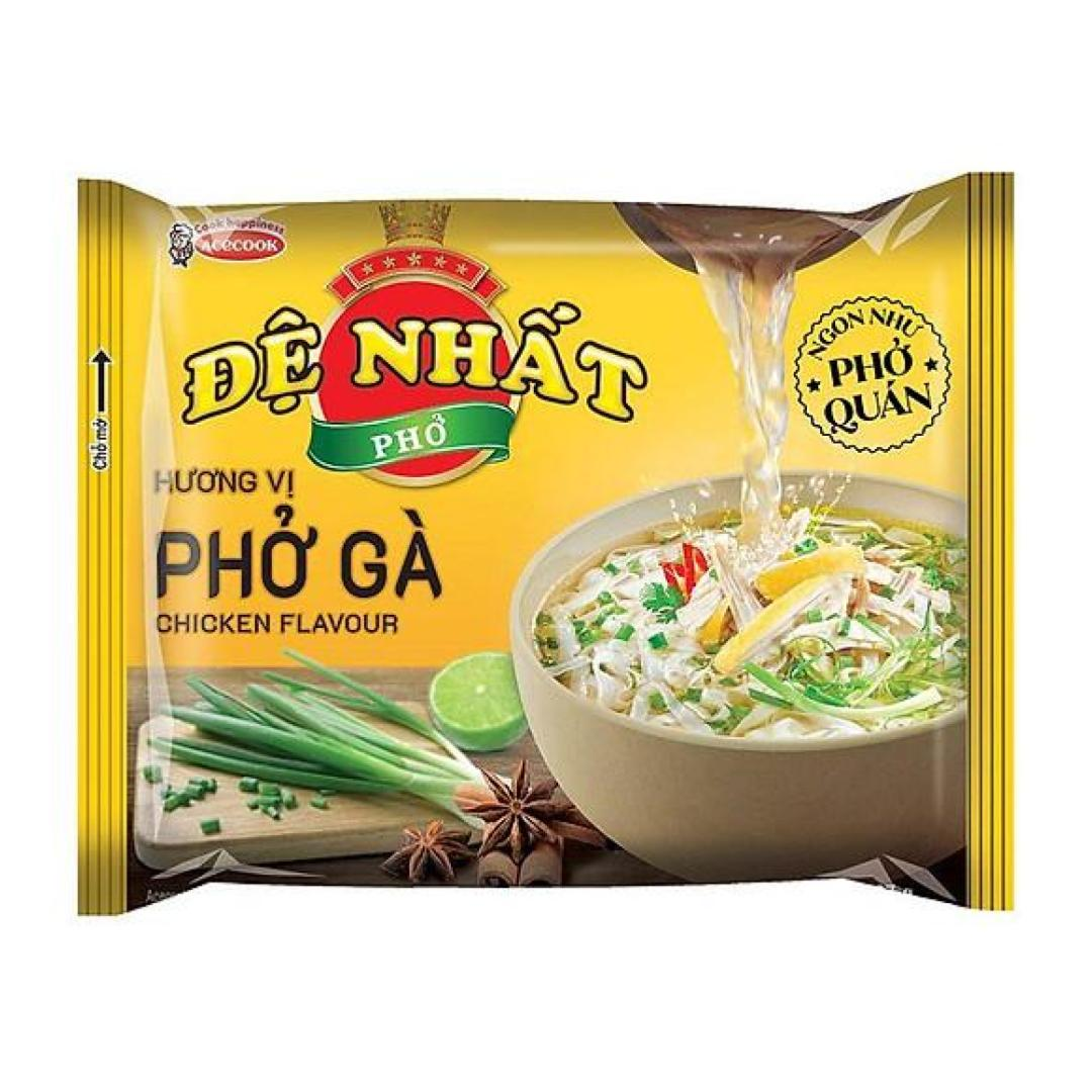 Phở Gà Ăn Liền Đệ Nhất, Instant Pho Noodles, Chicken Flavour (60g ...