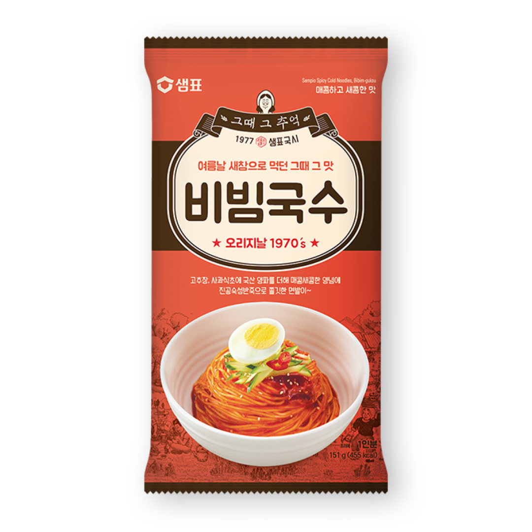 Mì Lạnh Trộn Chua Cay, Bibim-Guksu, Spicy Cold Noodles (135g) - SEMPIO