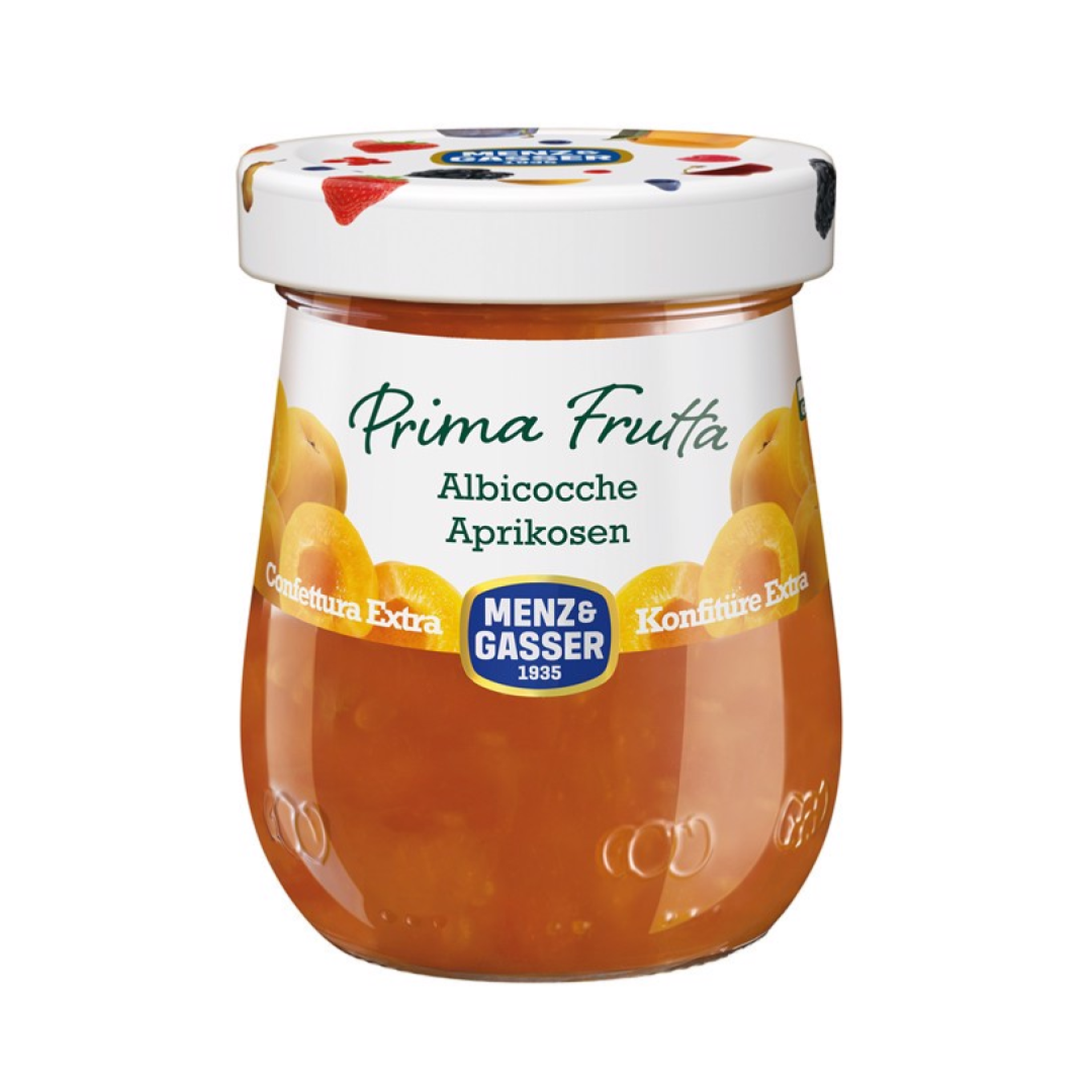 Mứt Mơ, Prima Frutta, Apricot Jam (340g) - MENZ & GASSER
