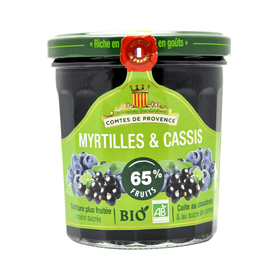 Mứt Việt Quất & Lý Chua Đen Hữu Cơ, Myrtilles & Cassis, Organic ...