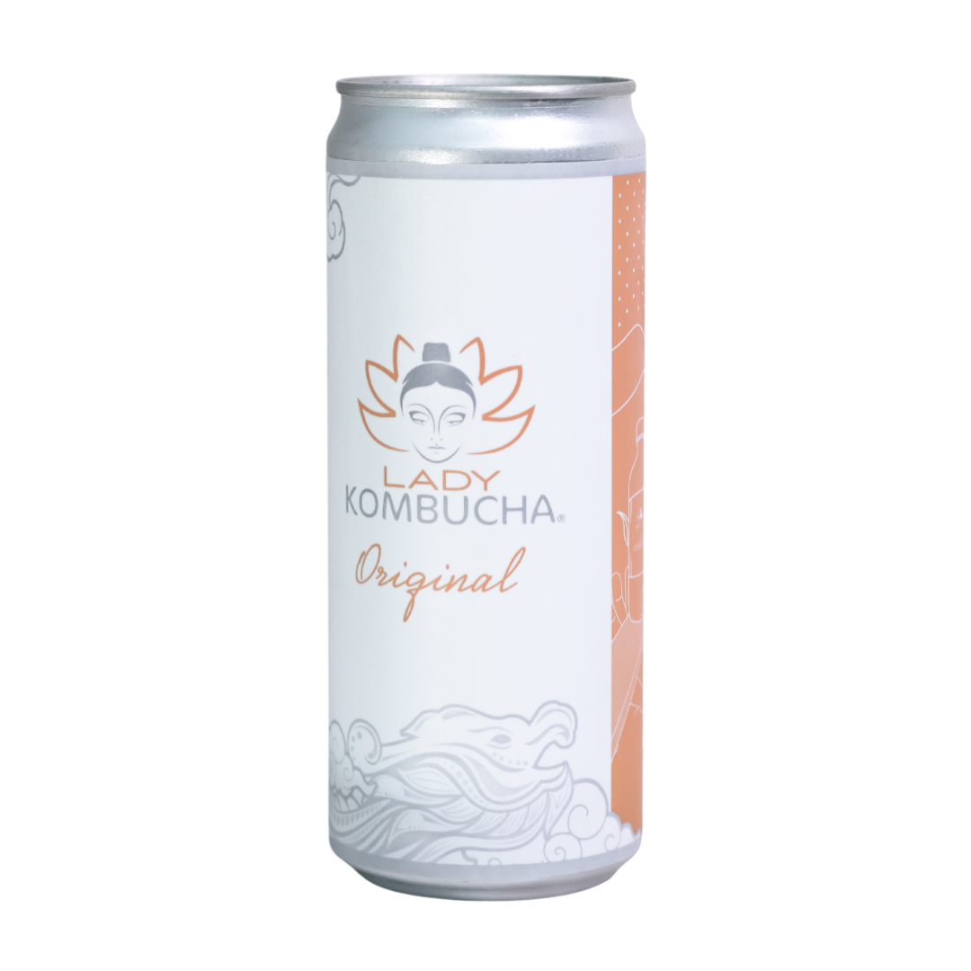 Trà Lên Men Vị Nguyên Bản, Original Kombucha (330ml) - LADY KOMBUCHA