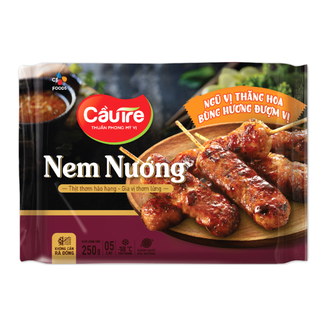 Nem Nướng Ngũ Vị, Vietnamese Grilled Pork Rolls with Five Spices, 5 Cây ...