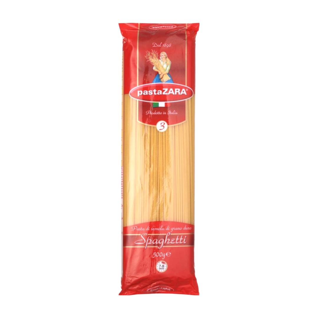 Mì Ý, Spaghetti, No. 3 (500g) - PASTA ZARA