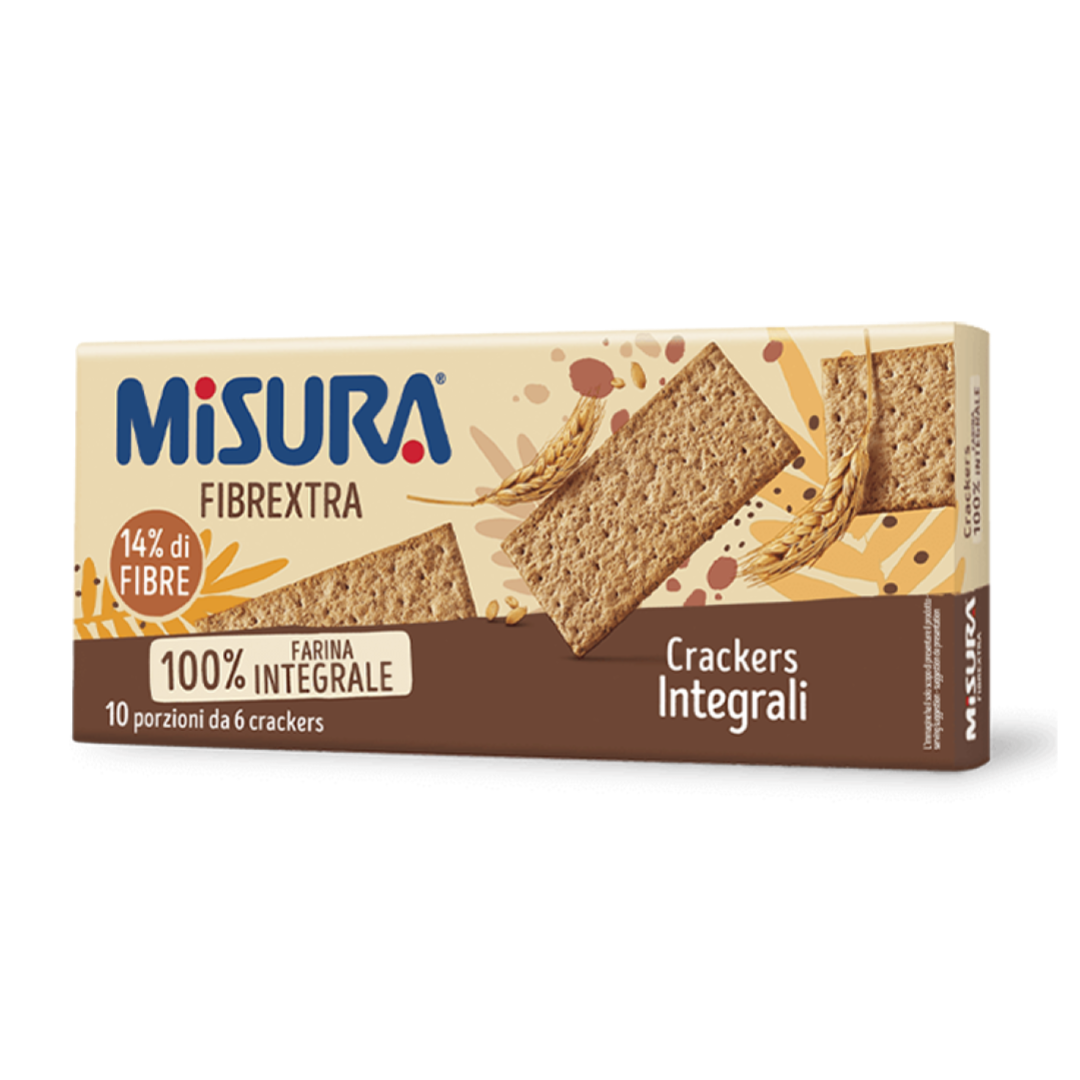 Bánh Quy Lúa Mì Giòn, Whole Wheat Crackers, 13.58 oz (385g) - MISURA
