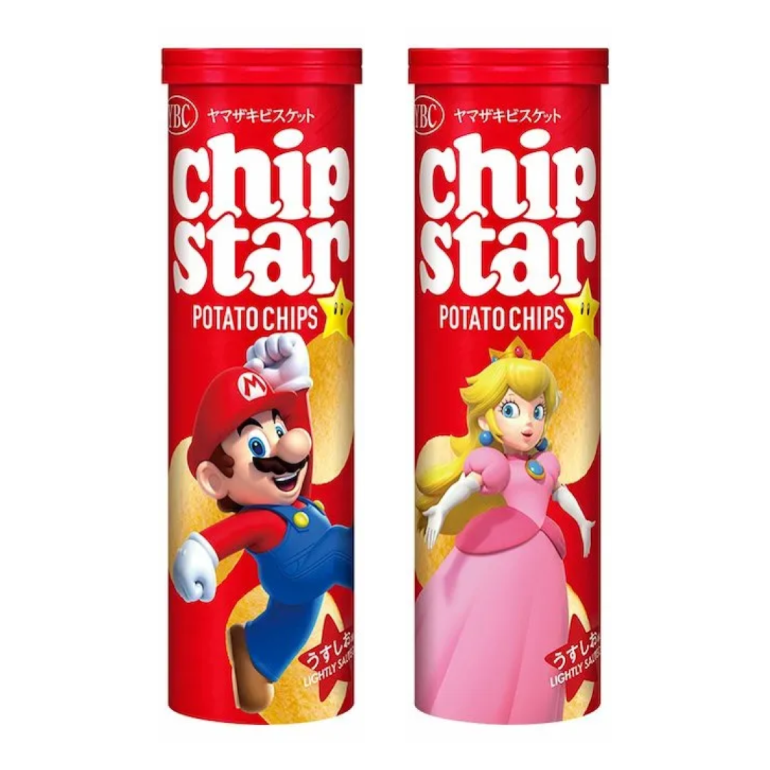 Khoai Tây Chiên Vị Muối, Chip Star, Lightly Salted Potato Chips (105g) - YBC