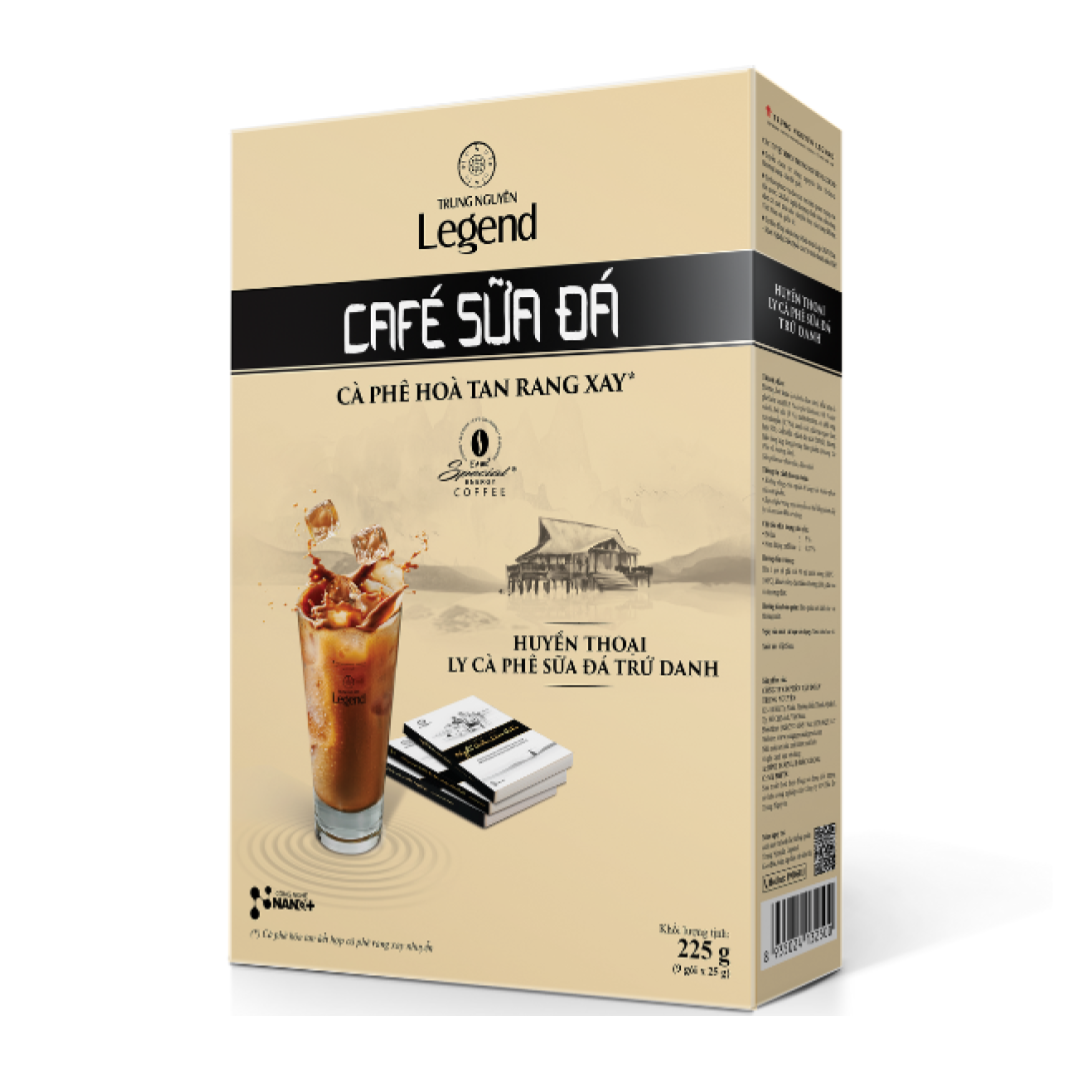 Legend Cà Phê Sữa Đá Ngon Nhất Thế Gian, Instant Iced Milk Coffee, 9 ...