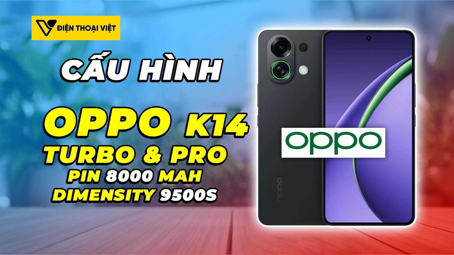 OPPO K14 Turbo, K14 Turbo Pro sẽ có chip Dimensity 9500, quạt tản nhiệt