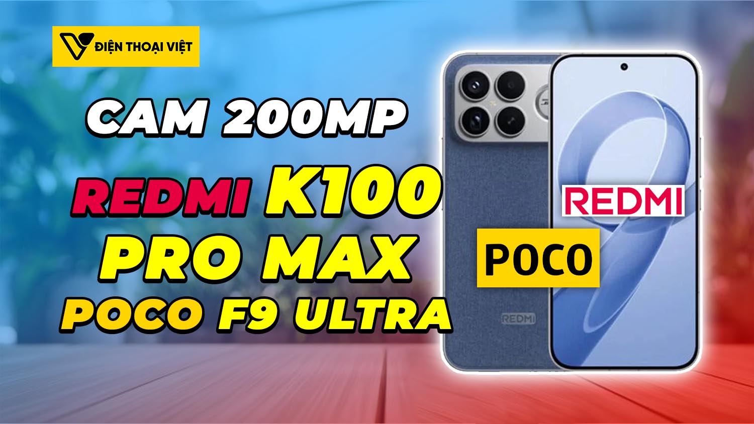 Redmi K100 Pro Max (POCO F9 Ultra) sẽ có camera 200MP