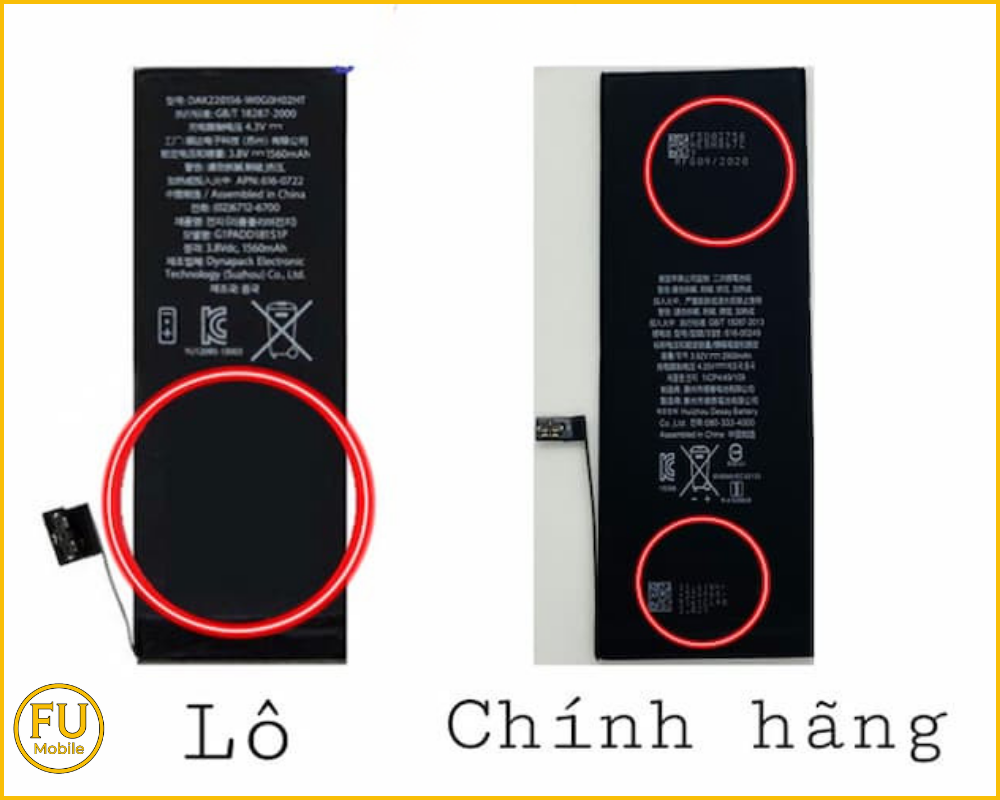 Pin lô là gì? Cách phân biệt pin lô và pin zin chính xác