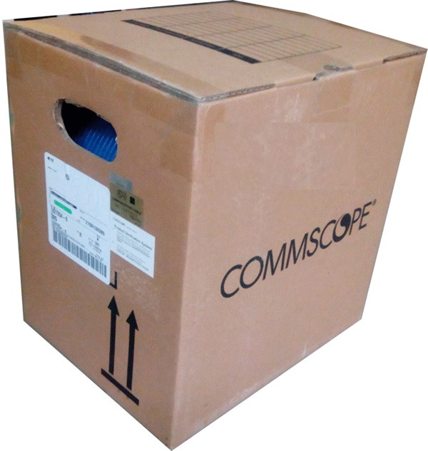 Cáp mạng CommScope -CAT6 4UTP, 23AWG, CM - màu xanh (305m / cuộn, hàng ...