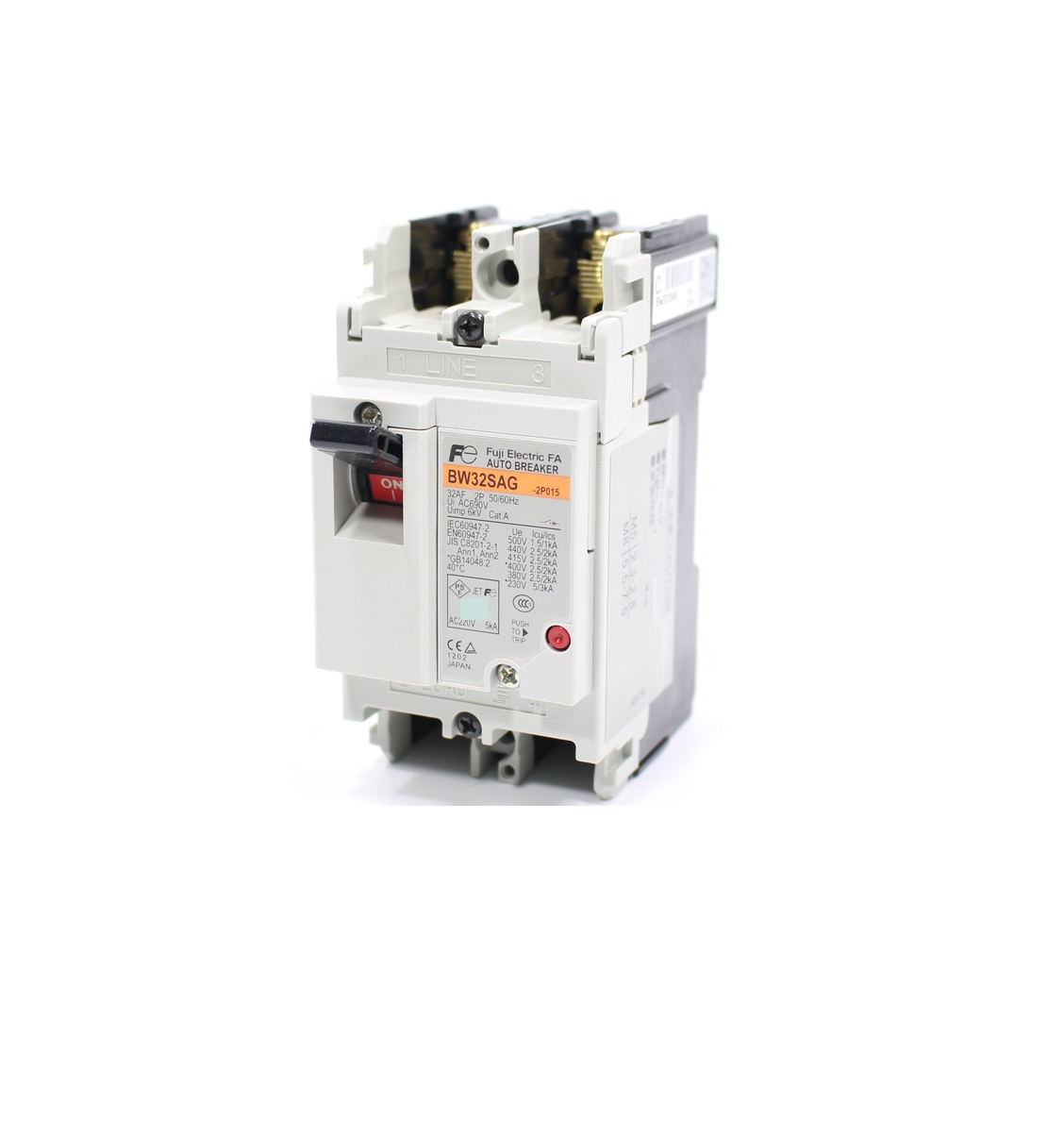 Aptomat MCCB FUJI BW32SAG-2P-15A chính hãng giá tốt nhất Super MRO
