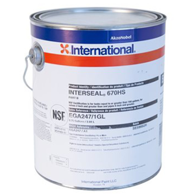 Sơn Interseal 670 HS Black chính hãng giá tốt nhất Super MRO