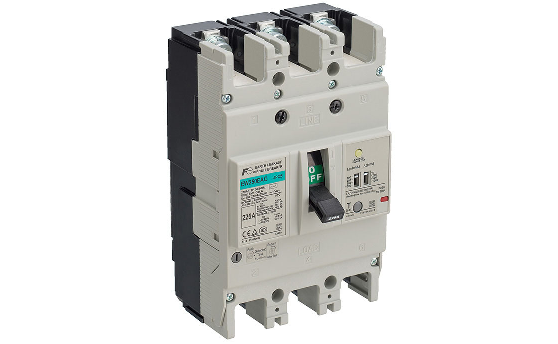 Cầu dao chống rò điện ELCB FUJI EW250EAG-3P-200A-B-C-J chính hãng giá ...