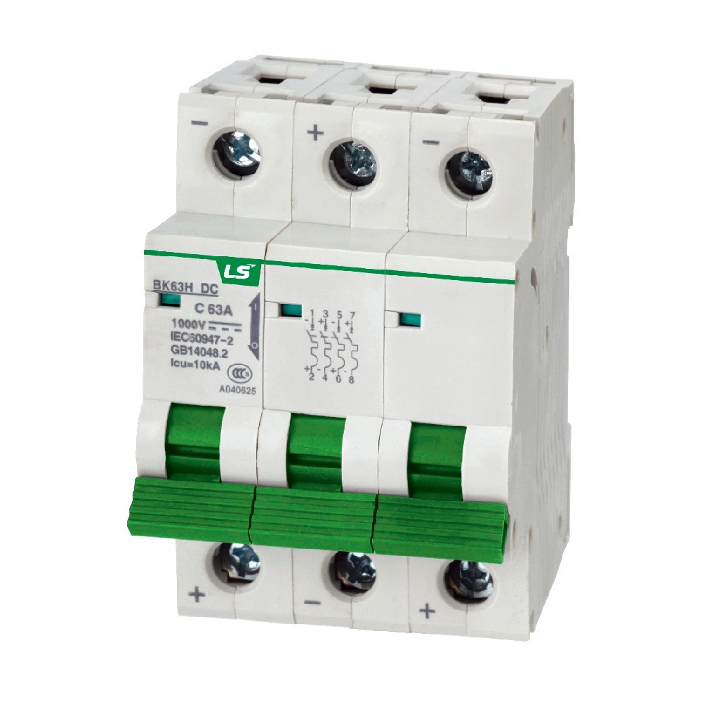 MCB LS BK63H-DC 3P B/C/20A chính hãng giá tốt nhất Super MRO