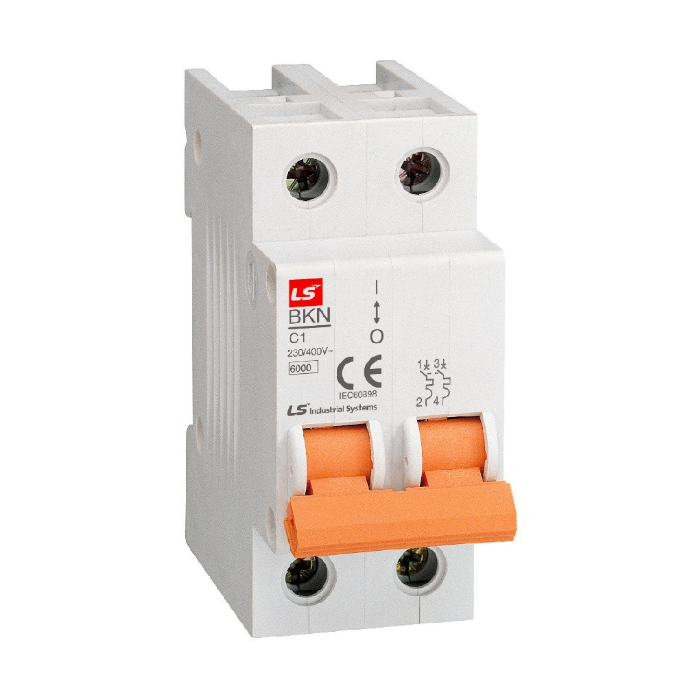 MCB tép (gắn trên thanh ray) LS BKJ63N 2P D20A chính hãng giá tốt nhất ...