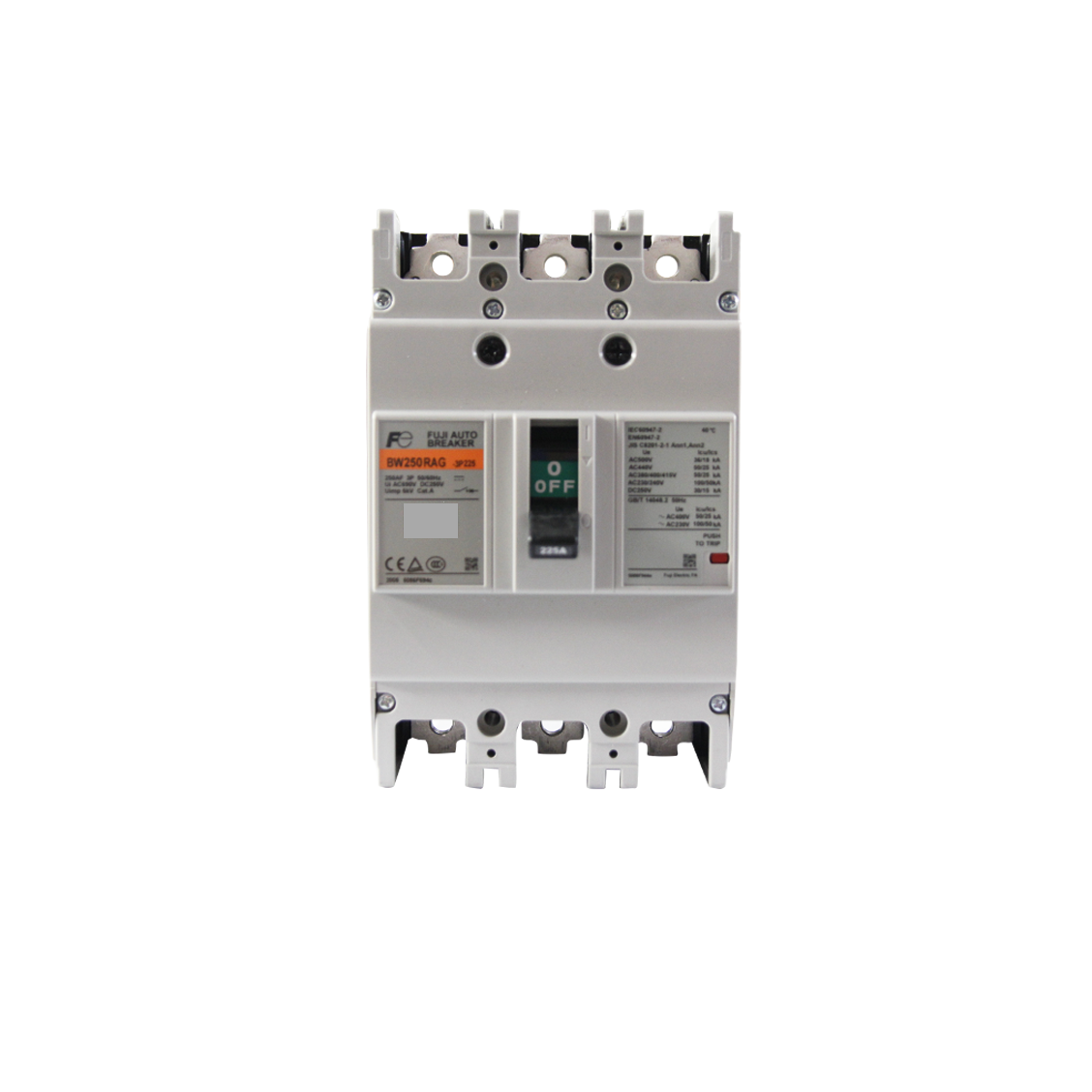 Aptomat MCCB FUJI BW250RAG-3P-175A chính hãng giá tốt nhất Super MRO