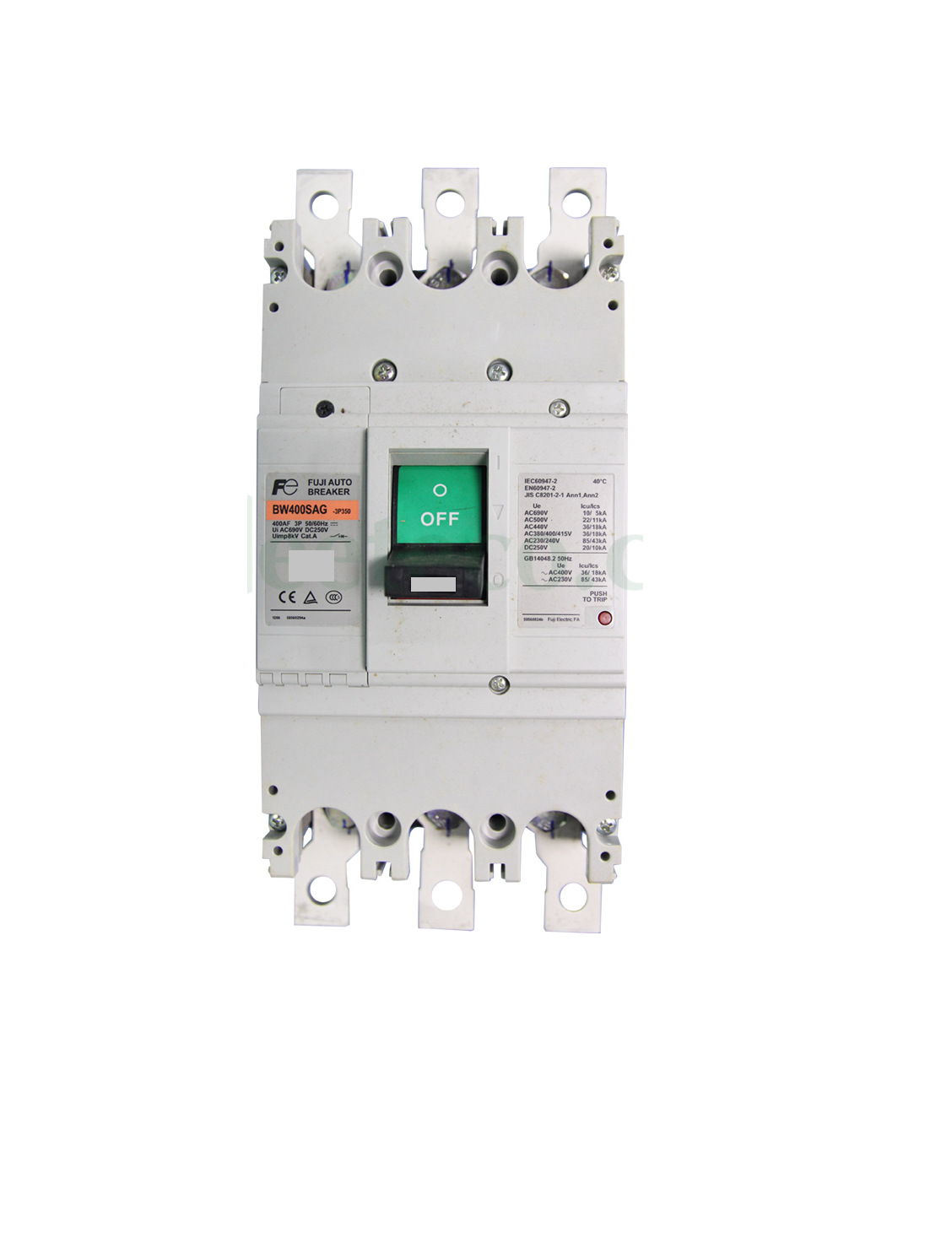 Aptomat MCCB FUJI BW400SAG-3P-400A chính hãng giá tốt nhất Super MRO