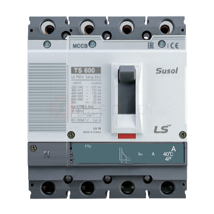 MCCB Susol 4 pha chỉnh dòng LS TS800N FMU800 4P 800A chính hãng giá tốt nhất Super MRO