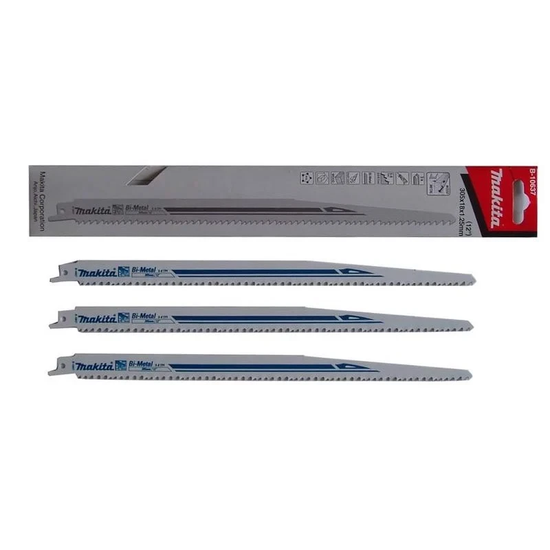 Bộ lưỡi cưa kiếm dài Makita B-10637 305mm chính hãng giá tốt nhất Super MRO