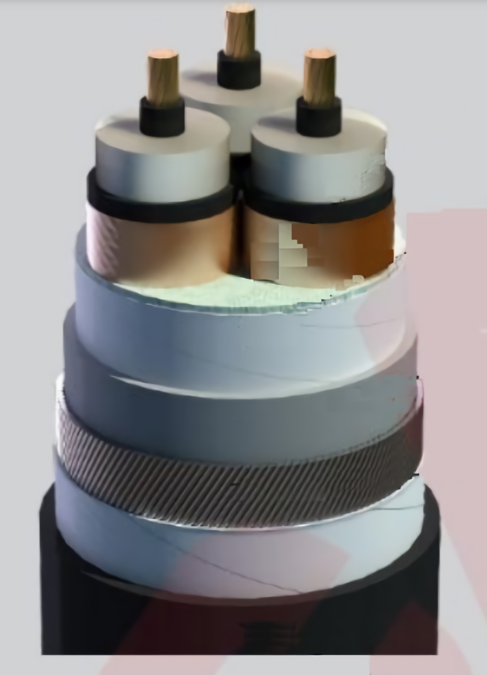 Cáp trung thế 3 lõi có chắn kim loại. bảo vệ Cadivi CXV/SE/SWA-3x300 ...